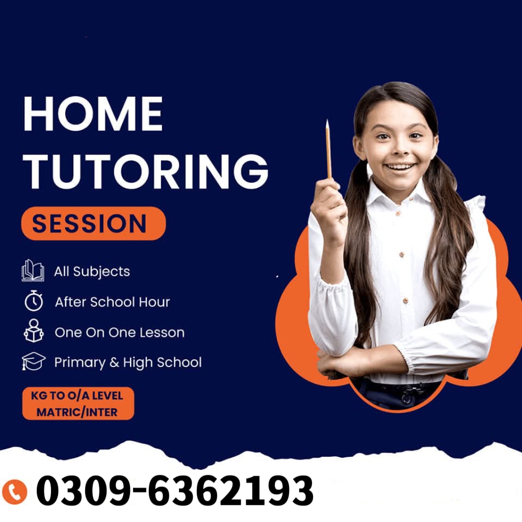 Faiza Arif | Valencia Town Lahore Home Tuition Specialist | Trusted Tutor