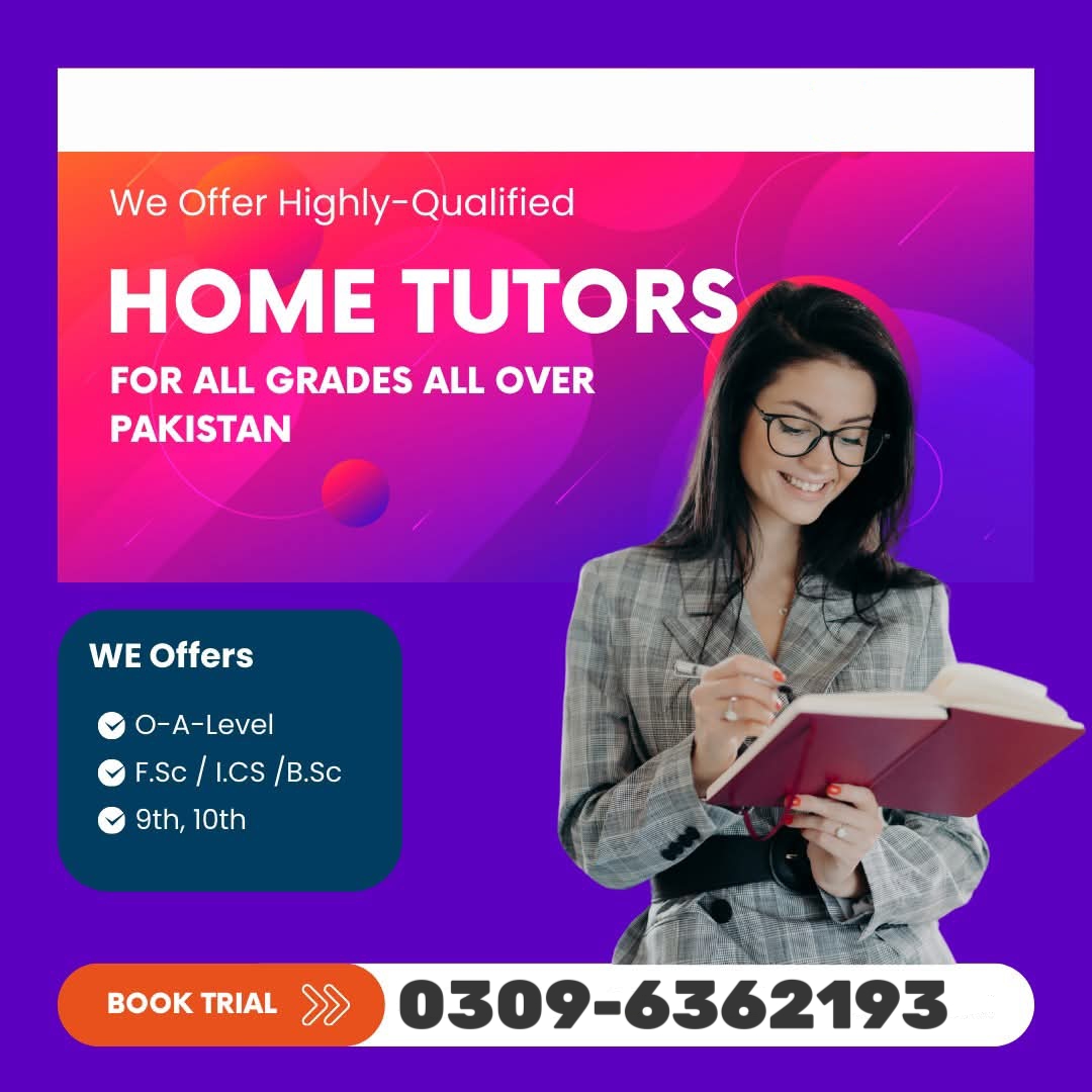 Home Tutor in model Town Lahore – Iqra Adeel | Expert Tutor in town